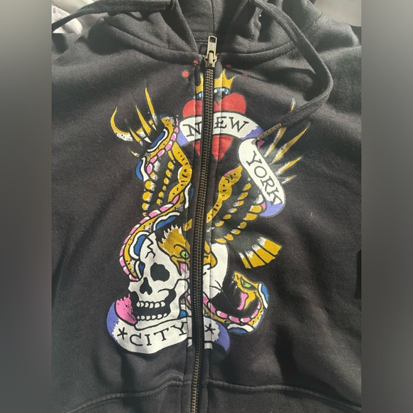 Ed Hardy | Tops | Nwt Ed Hardy Jacket | Poshmark
